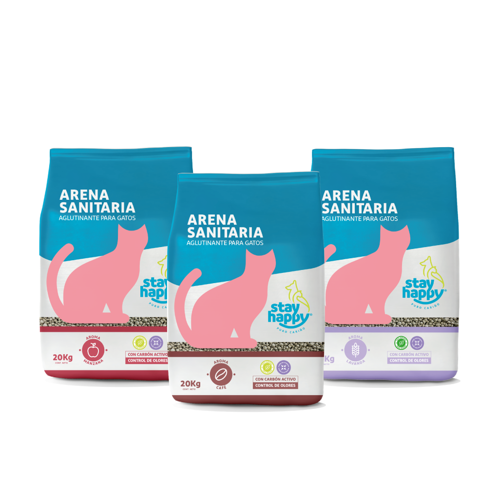 Arena Sanitaria Aromas para Gatos – Stay Happy